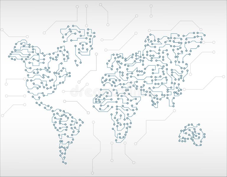 Semiconductor World Map Stock Illustrations – 151 Semiconductor World ...