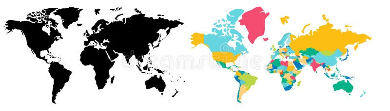 Map Color Vector Stock Illustrations – 245,785 Map Color Vector Stock ...