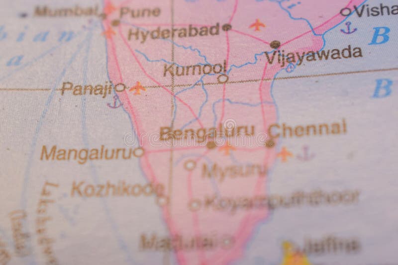 On the World Map Colorful Geo Political Map Stock Image - Image of ...