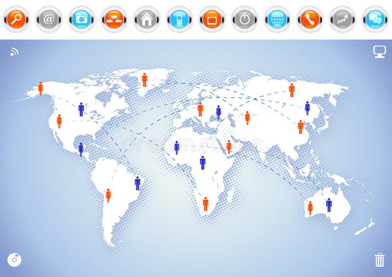 Maps Communication Stock Illustrations – 4,837 Maps Communication Stock ...