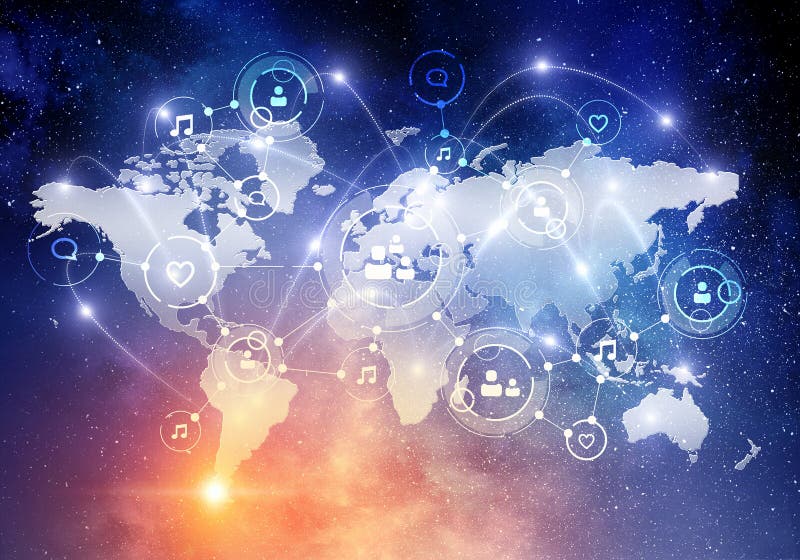 Global networking business stock image. Image of connect - 101517731