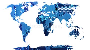 Pcb World Map Stock Illustrations – 86 Pcb World Map Stock ...