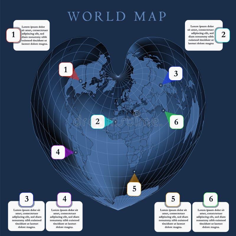 Arctic Map with Countries Boundary, Grid and Label. Arctic Regions of ...