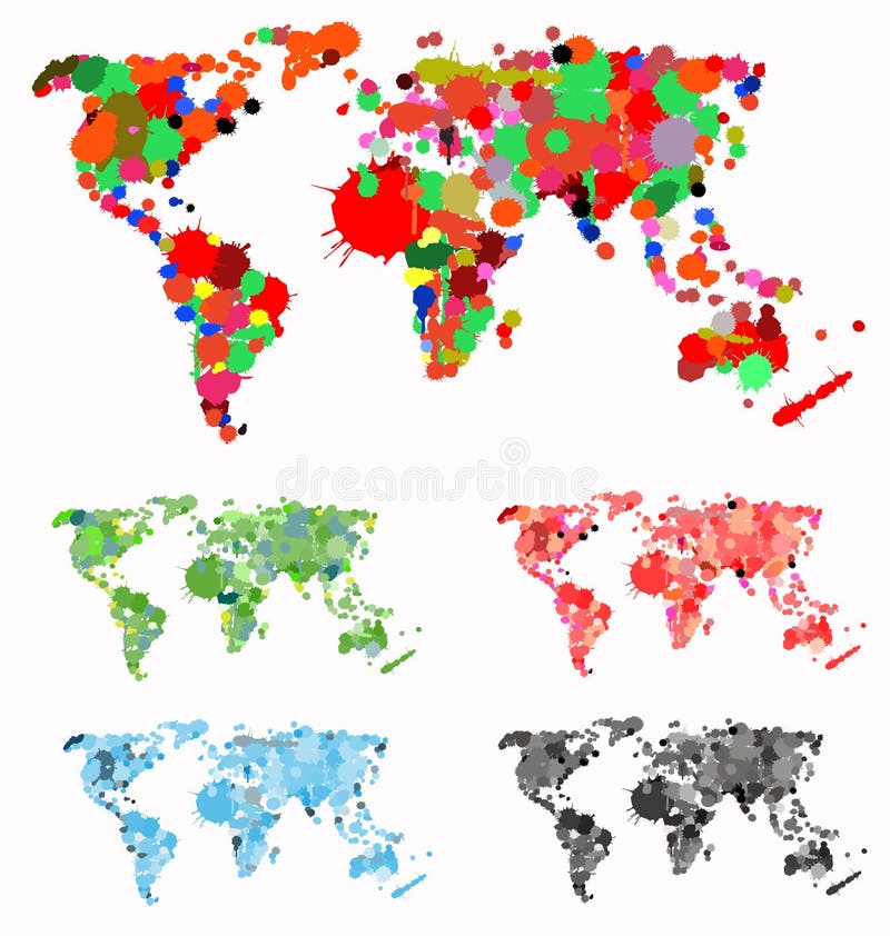 WORLD MAP Picture. Image: 1362784