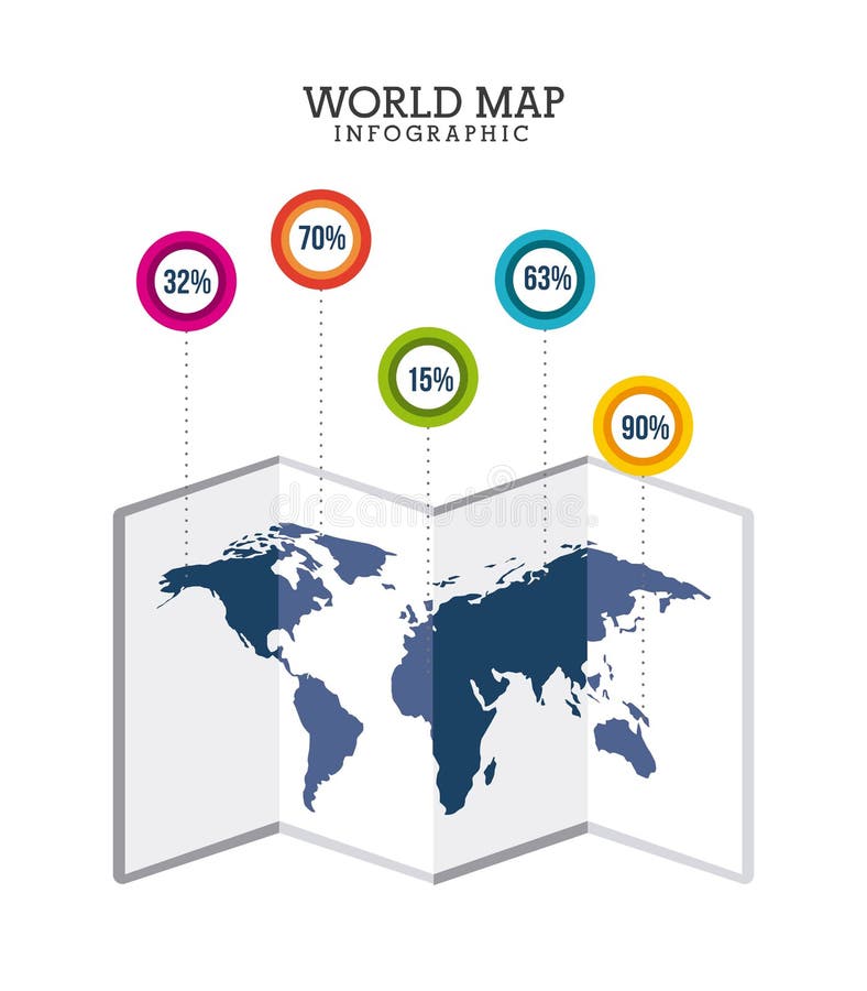World map design stock illustration. Illustration of country - 70313593