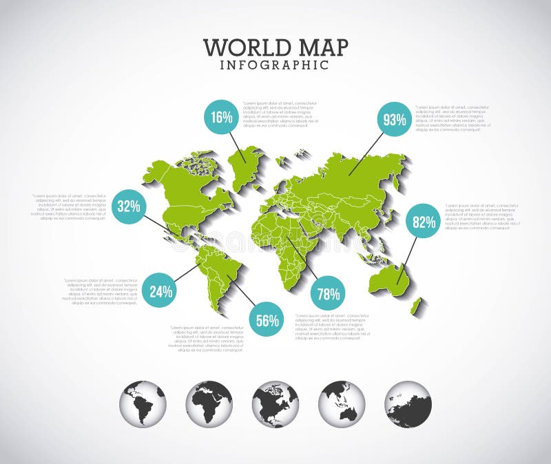 World map design stock illustration. Illustration of location - 70313649