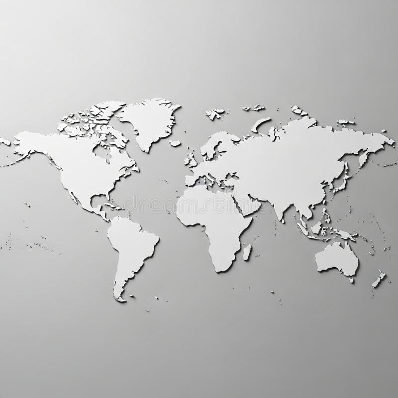 Minimalist Design Highlights Continents Stock Illustrations – 137 ...