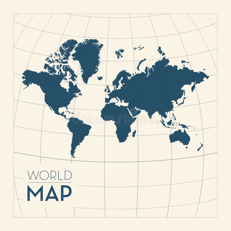 World map design stock vector. Illustration of continents - 182788812