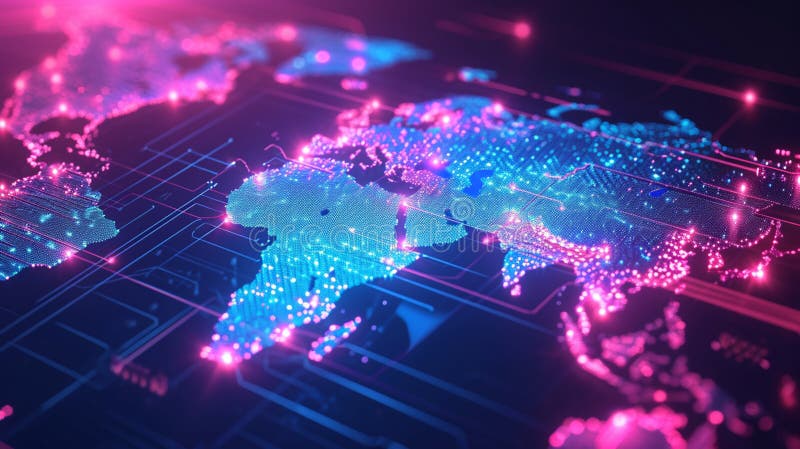 14,800 World Map Tech Stock Photos - Free & Royalty-Free Stock Photos ...