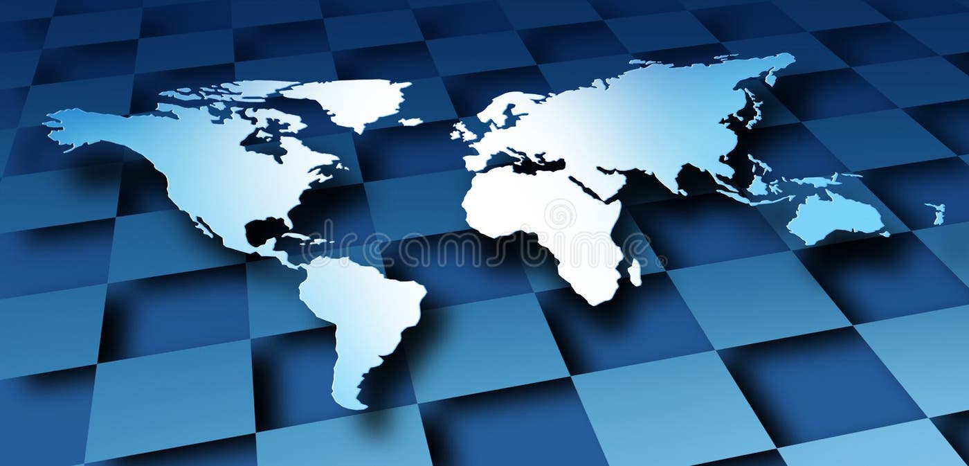 Checkered World Map Stock Illustrations – 146 Checkered World Map Stock ...