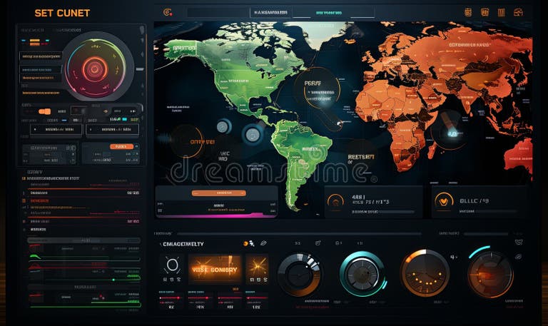 8,569 World Map Computer Screen Stock Photos - Free & Royalty-Free ...