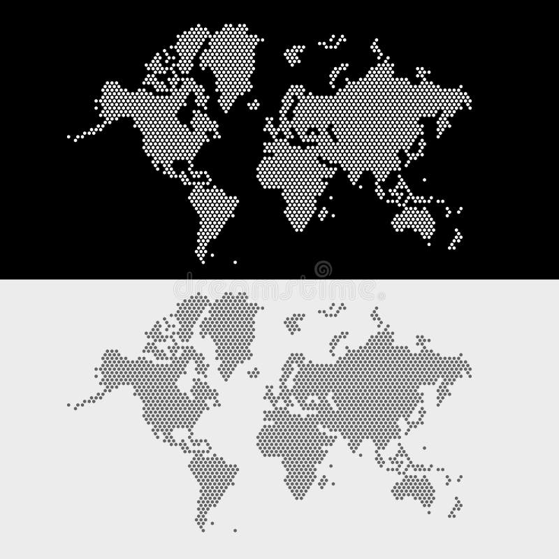 Abstract Polygonal World Map with Dots and Lines Stock Vector ... Abstract Polygonal World Map with Dots and Lines Stock Vector ...