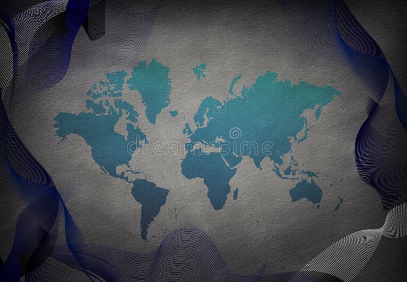World map stock illustration. Illustration of colors - 161761658
