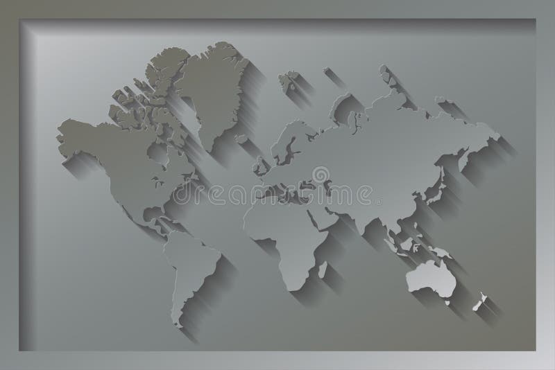 Embossed Map World Stock Illustrations – 2,487 Embossed Map World Stock ...