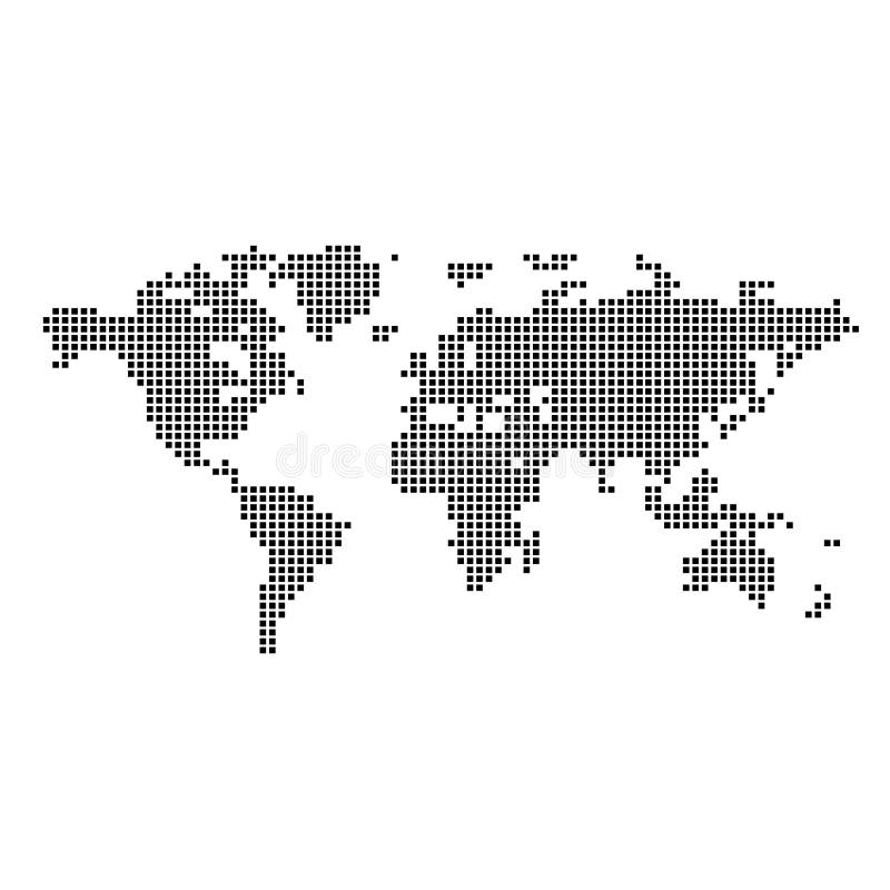 World Map Free from Map Style on Background Vector Stock Vector ...