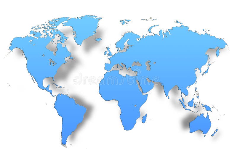 World map global map stock illustration. Illustration of global - 91805464