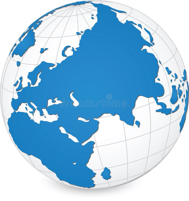 World Map and Globe Detail. Stock Vector - Illustration of background ...