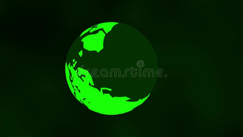 World Map Globe Floating in Green Space Background Stock Footage ... World Map Globe Floating in Green Space Background Stock Footage ...