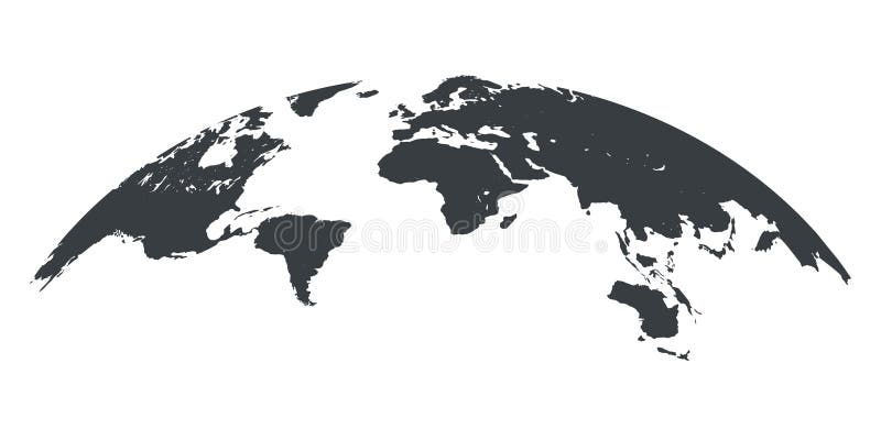 World Map Globe Isolated - Vector Stock Vector - Illustration of icon ...