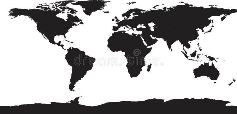 World map illustrator file