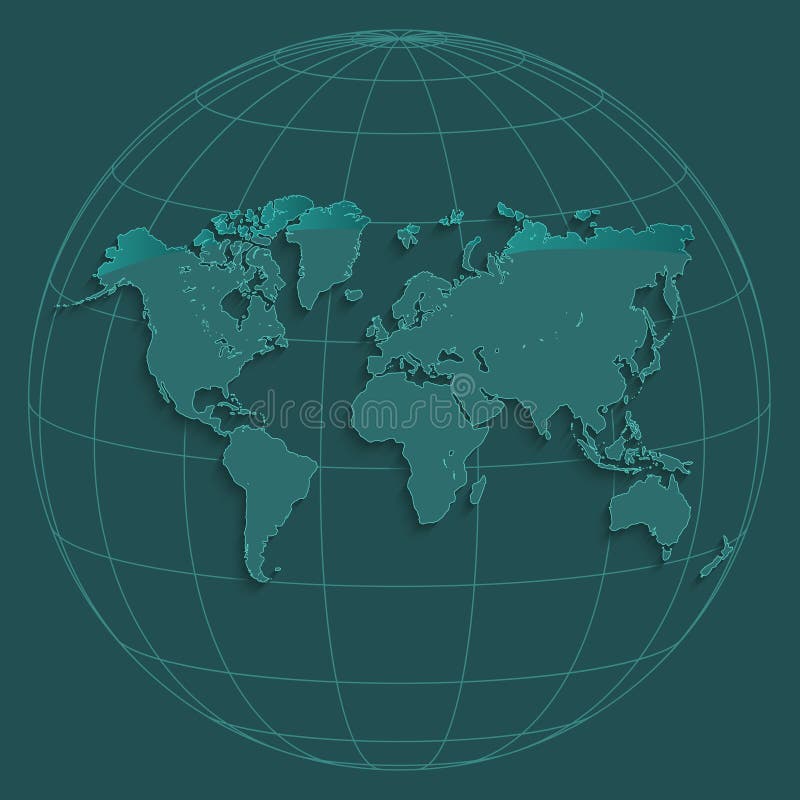 World Map Globus Petroleum Color Stock Vector - Illustration of ... World Map Globus Petroleum Color Stock Vector - Illustration of ...