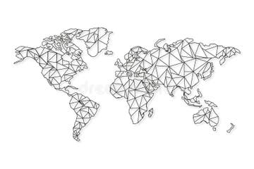 World Map Grid Stock Illustrations – 20,997 World Map Grid Stock ...