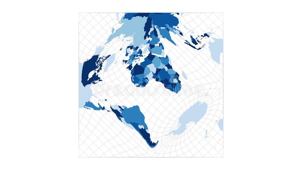 Gringorten Projection Stock Illustrations – 67 Gringorten Projection ...