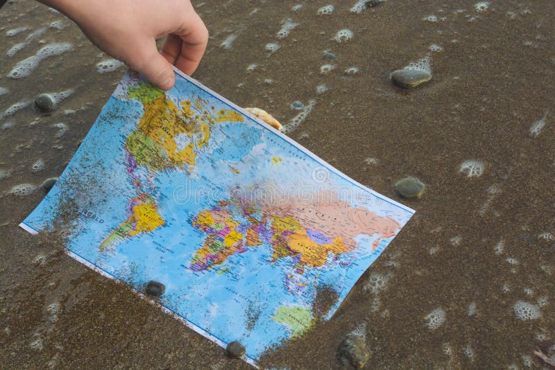 World map in hands 4 stock image. Image of hands, change - 119106765