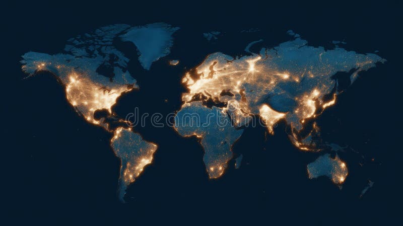 World Map Density Stock Illustrations – 956 World Map Density Stock ...