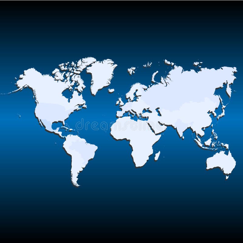 Colorful World Map Countries With Text Atlas Eps10 Vector File Images