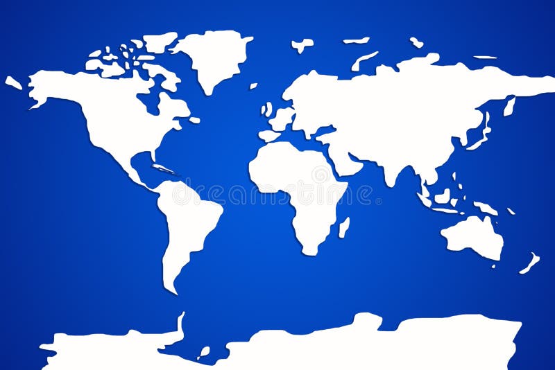 World map illustration stock illustration. Illustration of atlas - 50707416