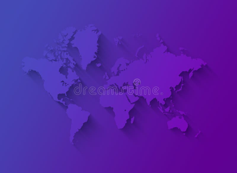 World Map Purple Stock Illustrations – 6,256 World Map Purple Stock ...