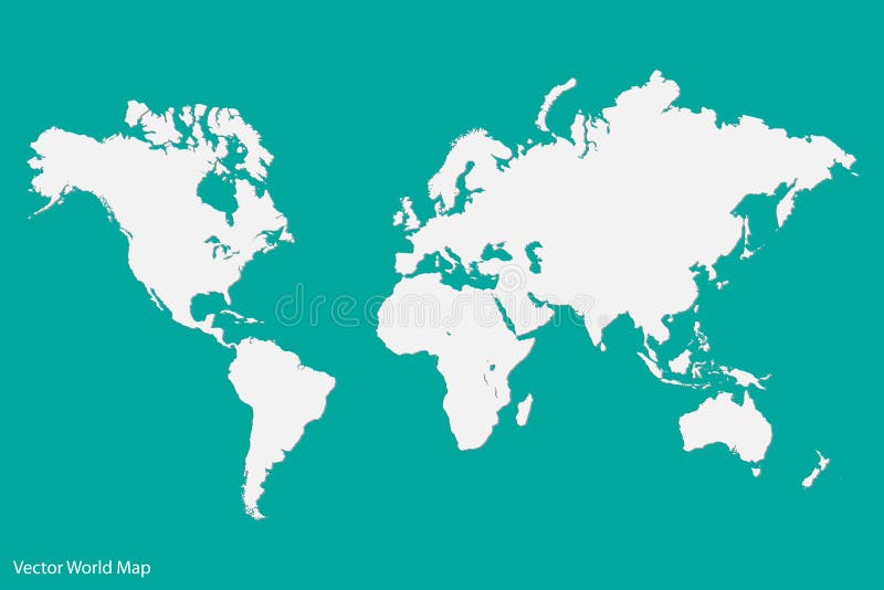 World map with compass stock vector. Illustration of earth - 2336360