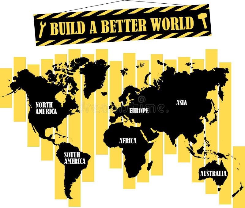 World map infographic stock vector. Illustration of analyst - 184470511