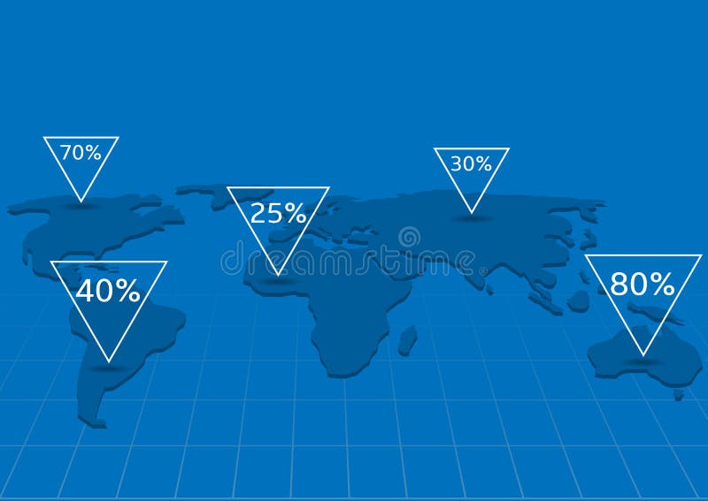 World map infographic stock vector. Illustration of destination - 73032377