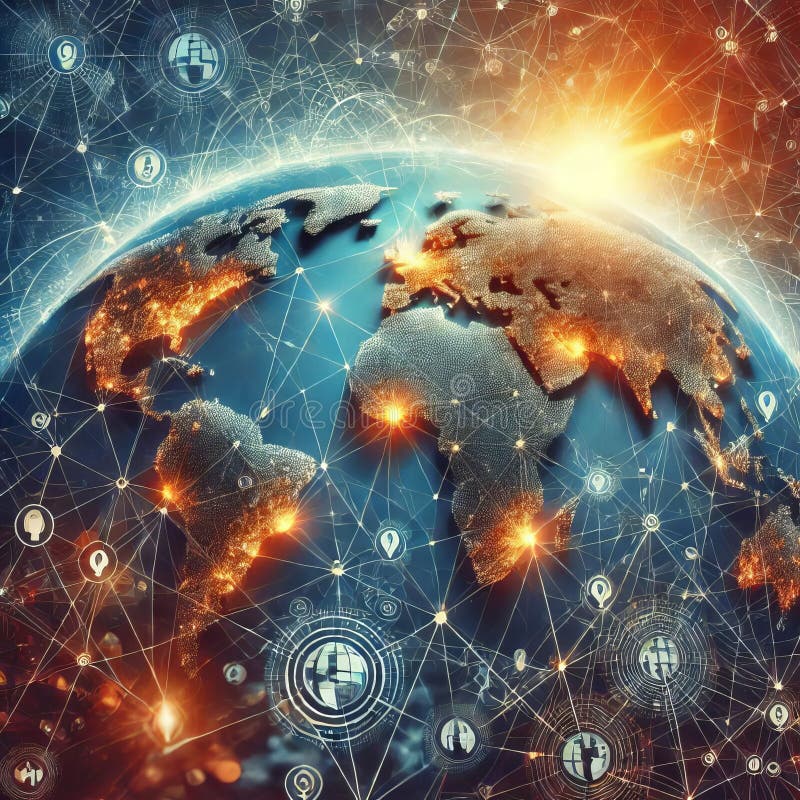 Global Interconn Stock Illustrations – 2 Global Interconn Stock ...