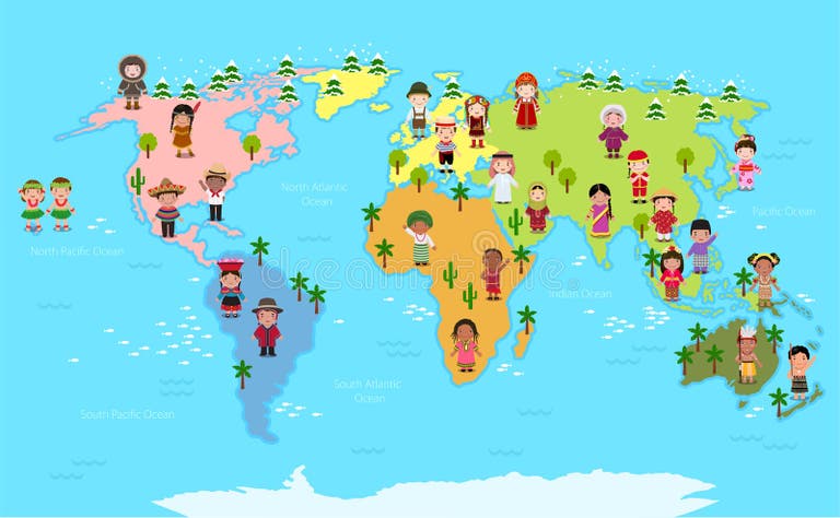World Map Kids Stock Illustrations – 4,273 World Map Kids Stock ...