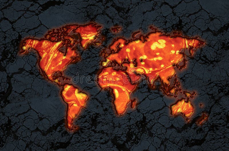 World map from lava stone stock image. Image of concept - 47950789
