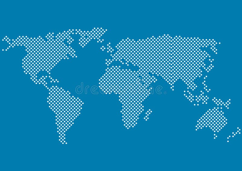 World map with compass stock vector. Illustration of earth - 2336360