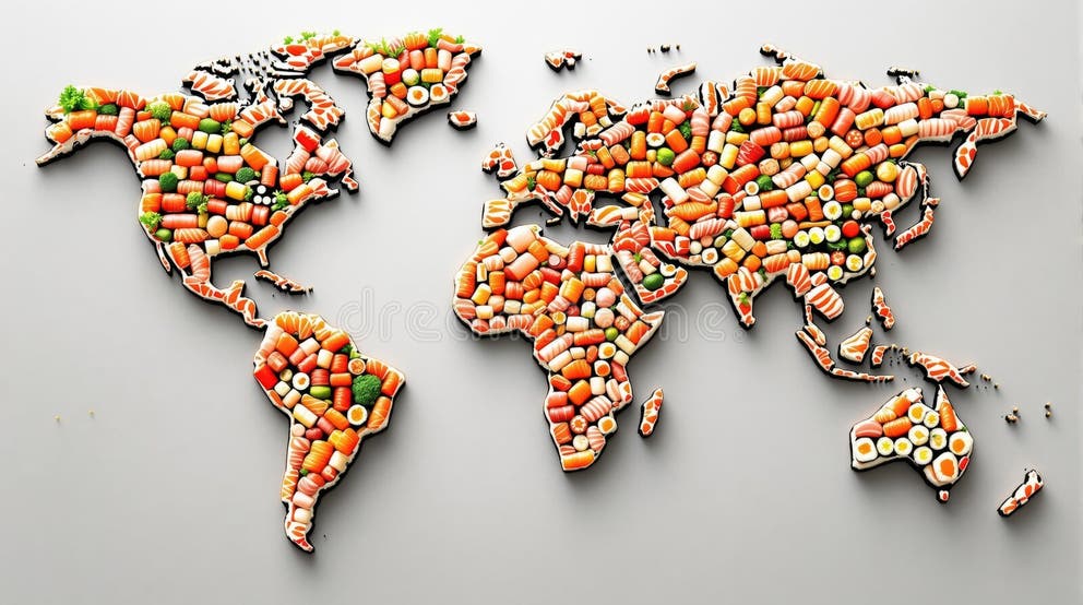 Map Sushi Stock Illustrations – 1,586 Map Sushi Stock Illustrations ...