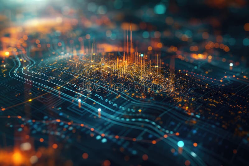 A World Map with Many Different Lines, Data Visualization Chart ...