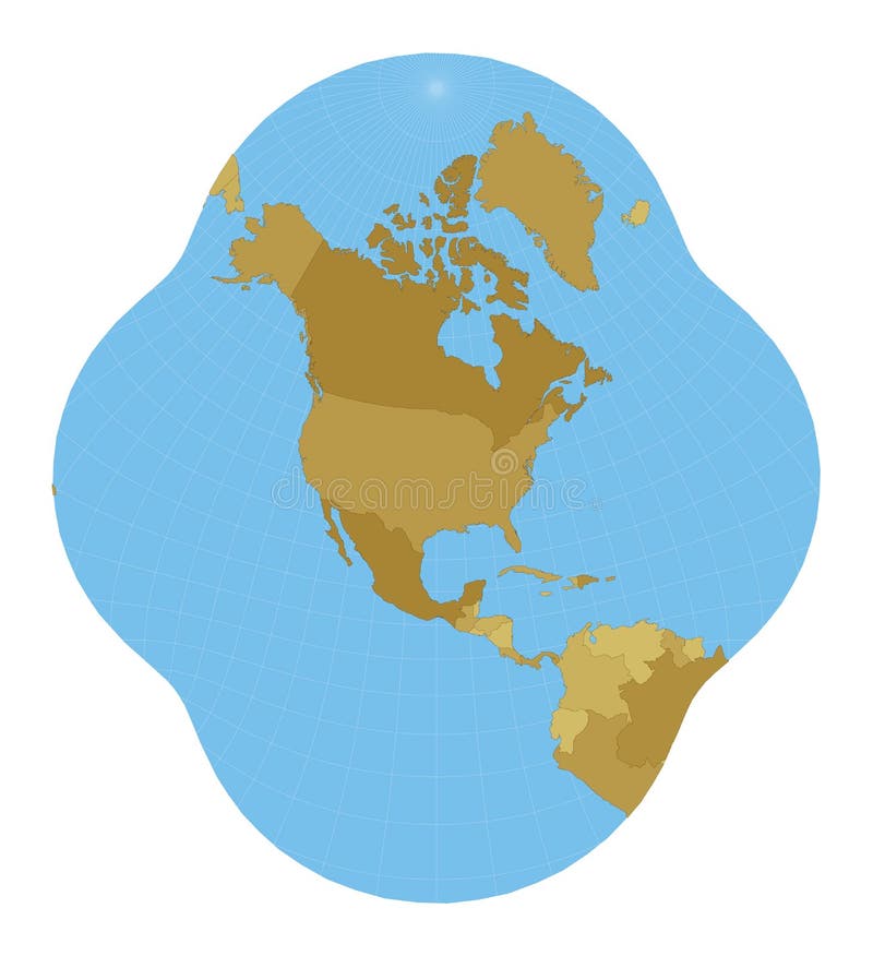 Earth Projection Stereographic Stock Illustrations – 8,913 Earth ...