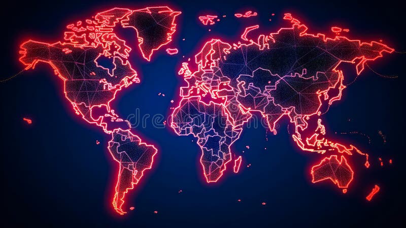 140 Europe Map Neon Stock Photos - Free & Royalty-Free Stock Photos ...