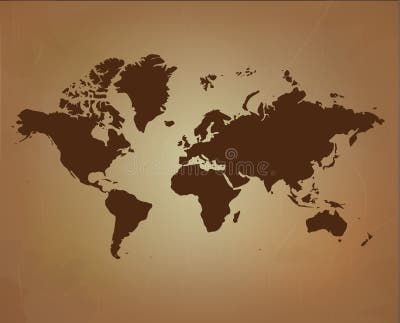 Tan World Map Vector Stock Illustrations – 278 Tan World Map Vector ...