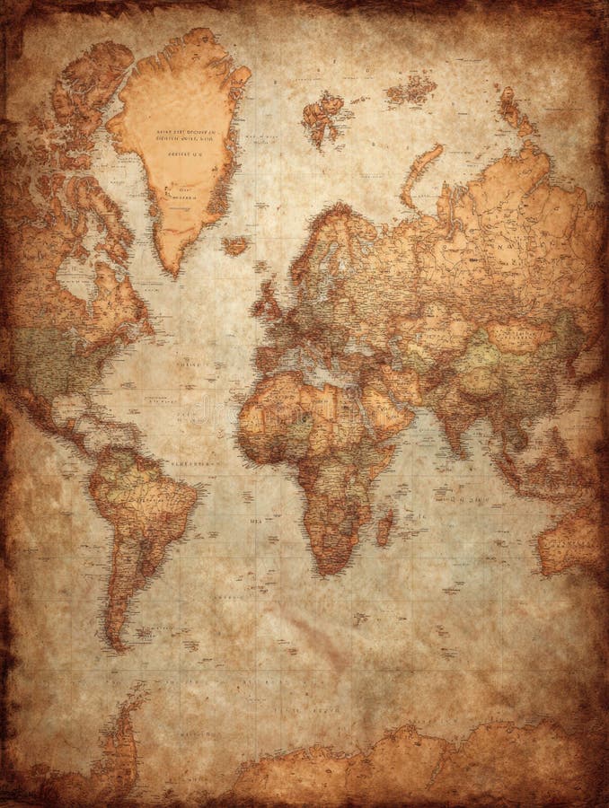 495 World Map Drawings Stock Photos - Free & Royalty-Free Stock Photos ...