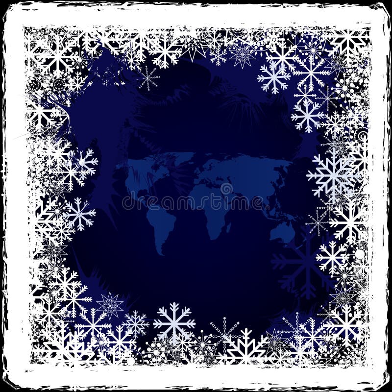 4+ Abstract frozen world map Free Stock Photos - StockFreeImages