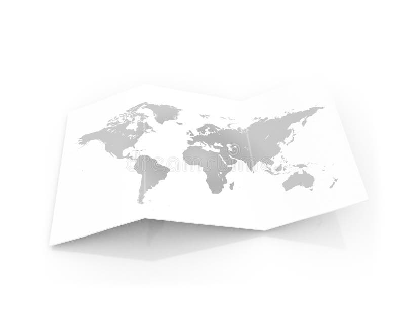 Map Paper Shape World Stock Illustrations – 5,582 Map Paper Shape World ...