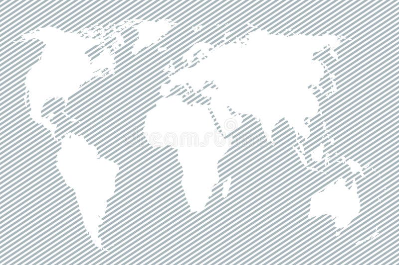 World Map Paper. Political Map of the World on a Gray Background Stock ...