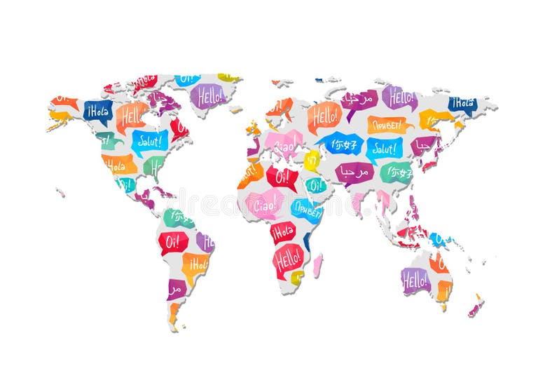 World Map Hello Languages Stock Illustrations – 151 World Map Hello Languages Stock ...