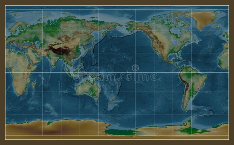 Miller Projection Map Stock Illustrations – 589 Miller Projection Map ...
